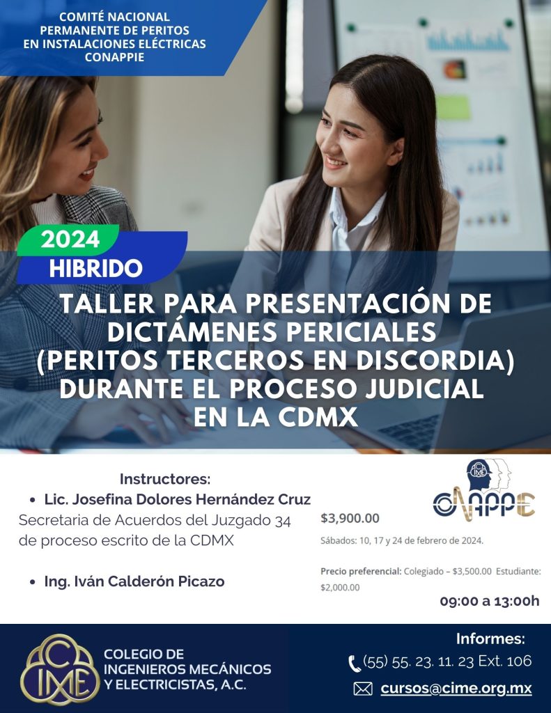 Taller Para PresentaciÓn De DictÁmenes Periciales Peritos Terceros En